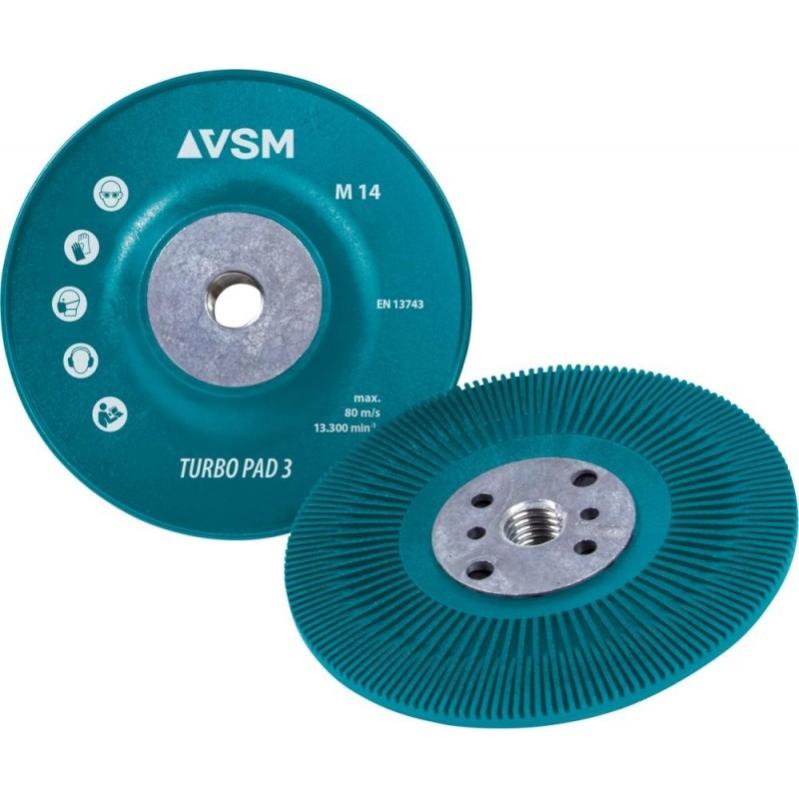 Plateau TURBO PAD 3 M14 115mm VSM 1 PCS | Leroy Merlin