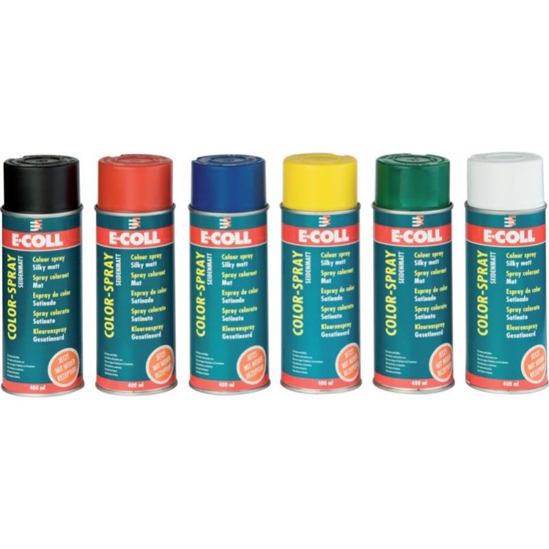 Spray colorant mat 400ml marron E-COLL (Par 6) | Leroy Merlin