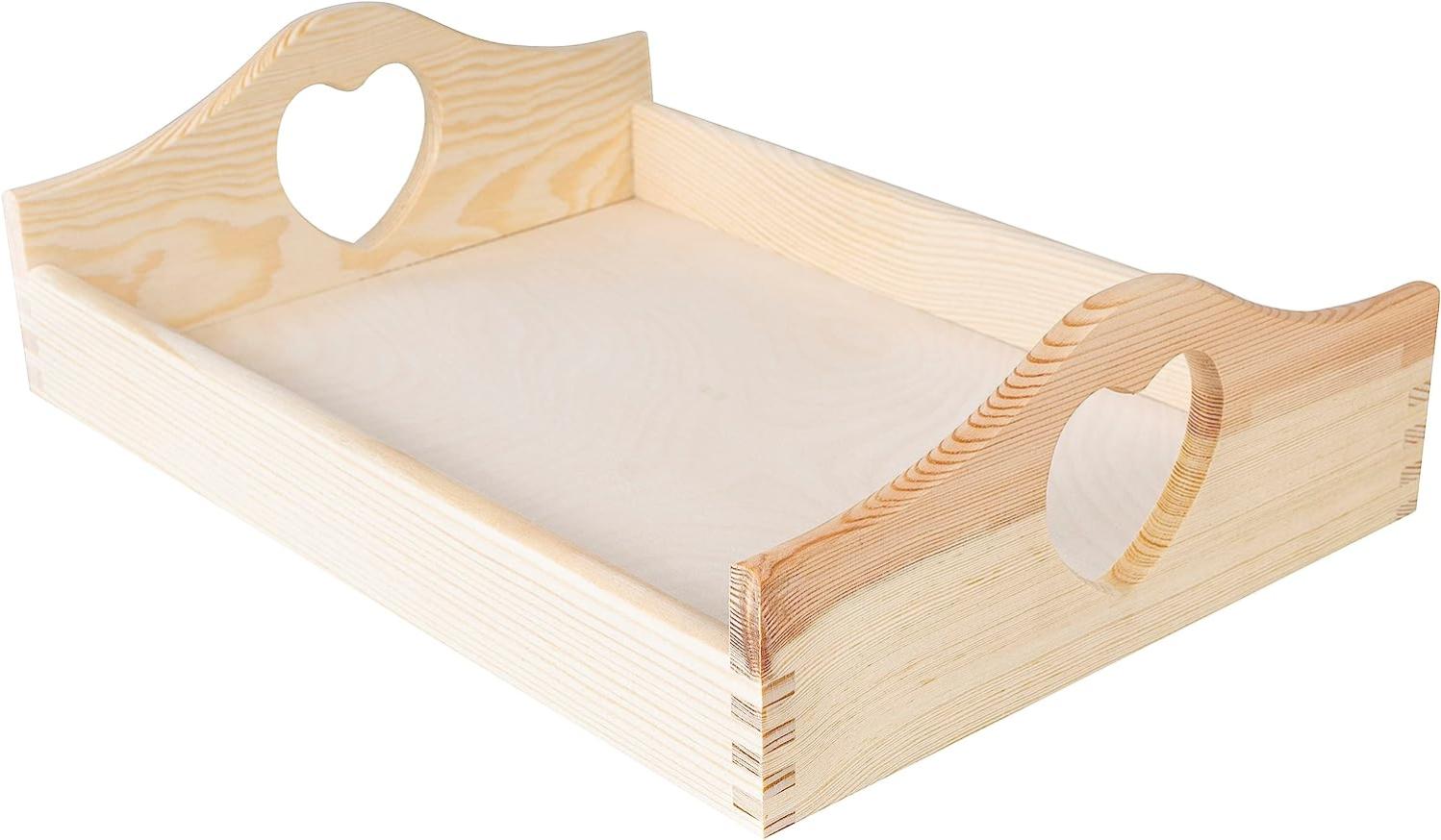 Creative Deco Plateau de Service | Plateau en Bois | 35 x 25 x 10,5 cm ...