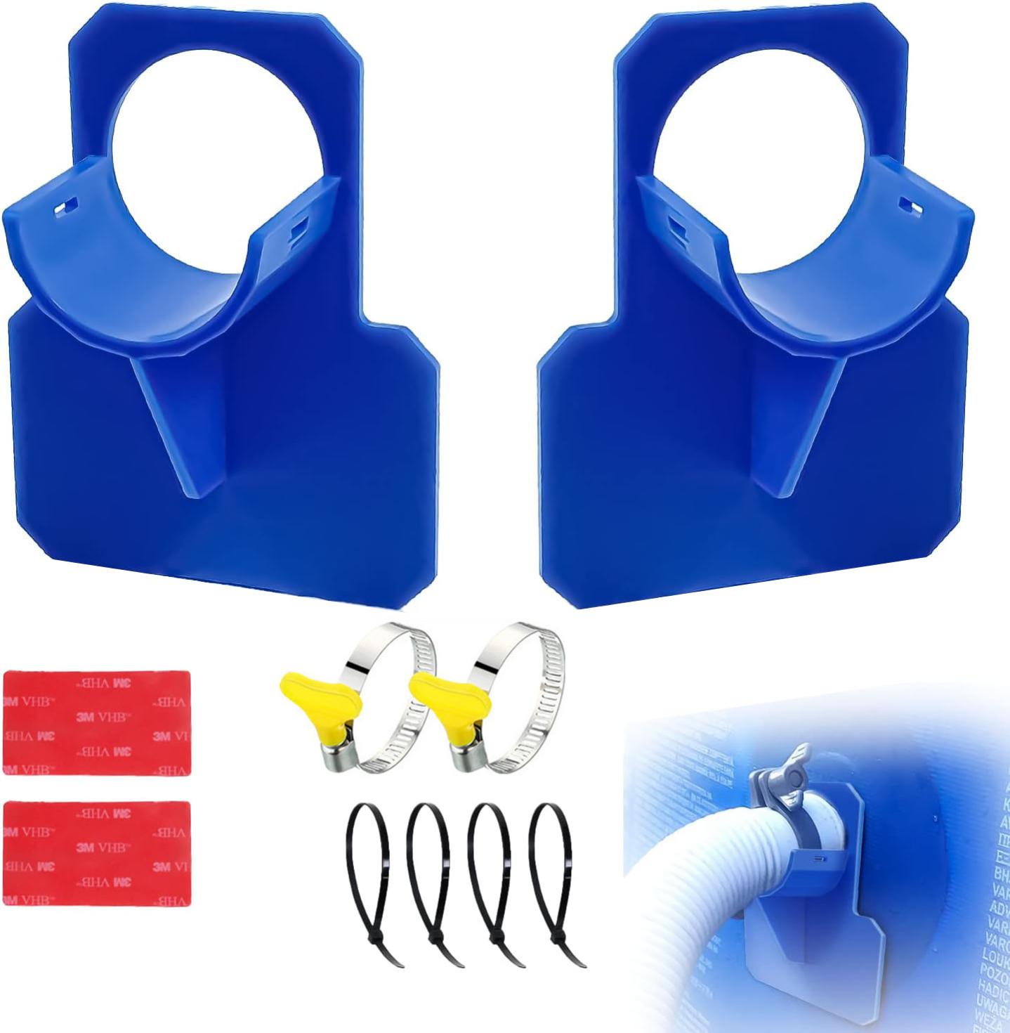 2 pièces support de tuyau de piscine protection anti-pliage, support de ...