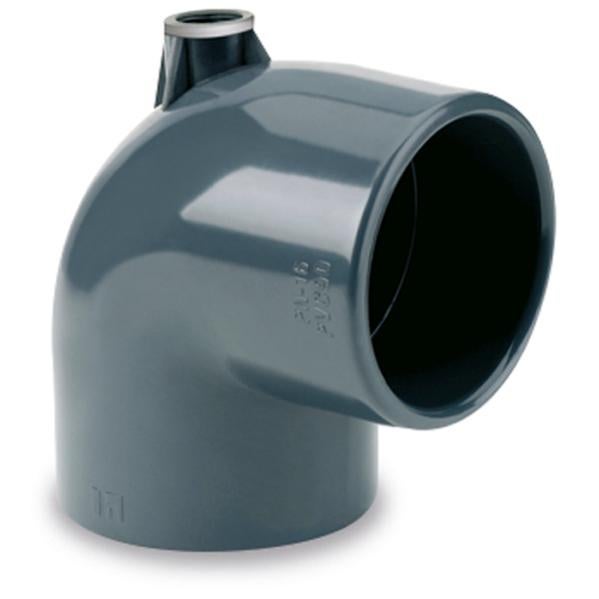 CODO 90º PVC PRESION ENC "AIR" R-H 63X3/4" | Leroy Merlin