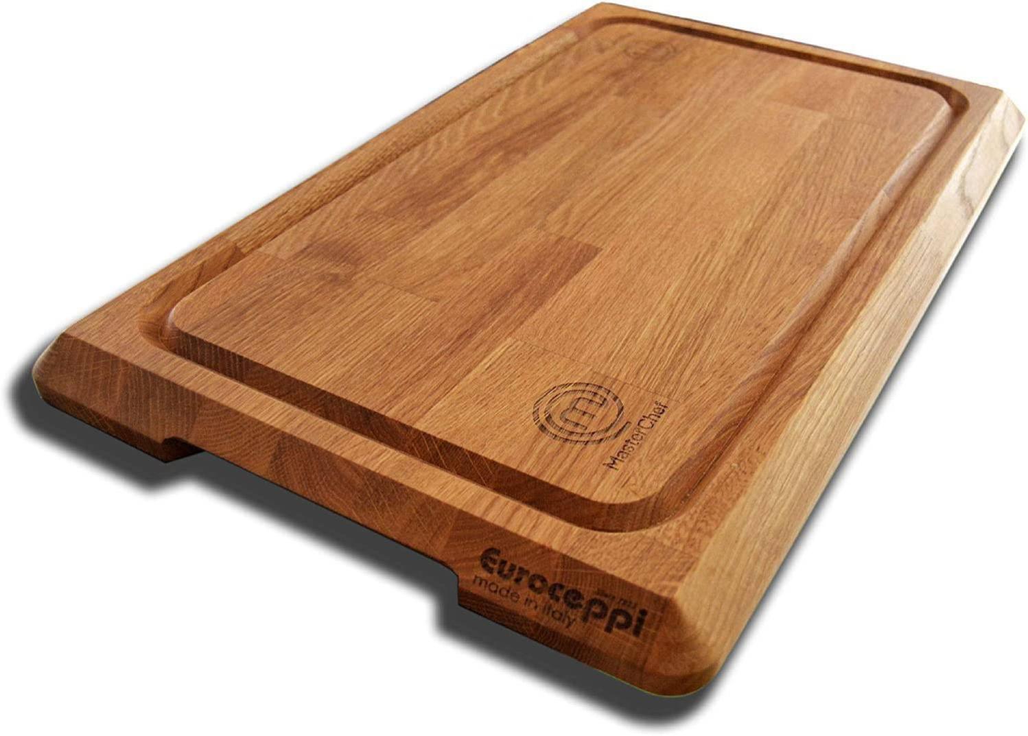Euroceppi Masterchef 3 Tagliere M Professionale 55X35X3.2, Legno ...