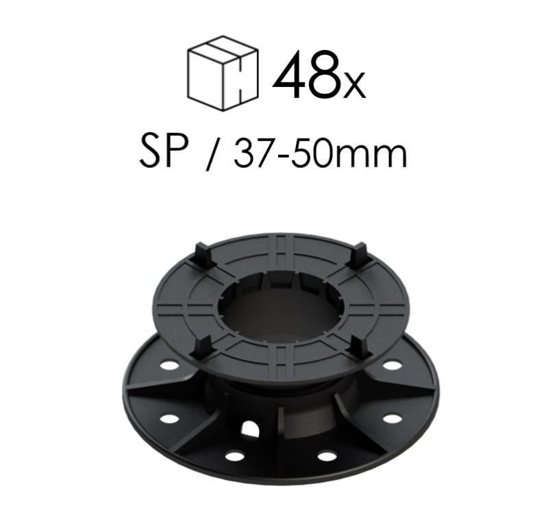 BOÎTE DE 48 PLOTS RÉGLABLES SP 37-50 MM DE MARQUE PEYGRAN | Leroy Merlin