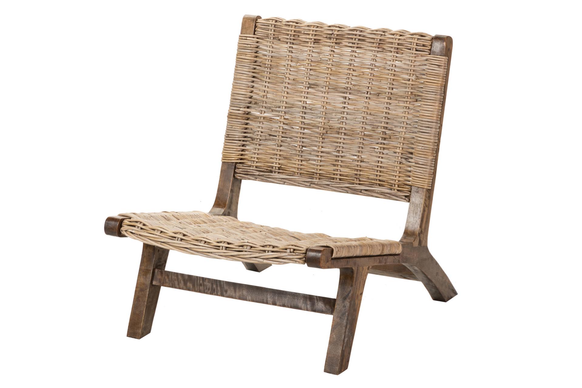 Butaca Mimbre Madera 77x61x72 Cm | Leroy Merlin