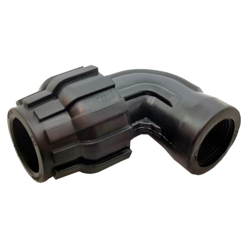 Codo Rosca Hembra Polietileno - 63mm - 2" | Leroy Merlin