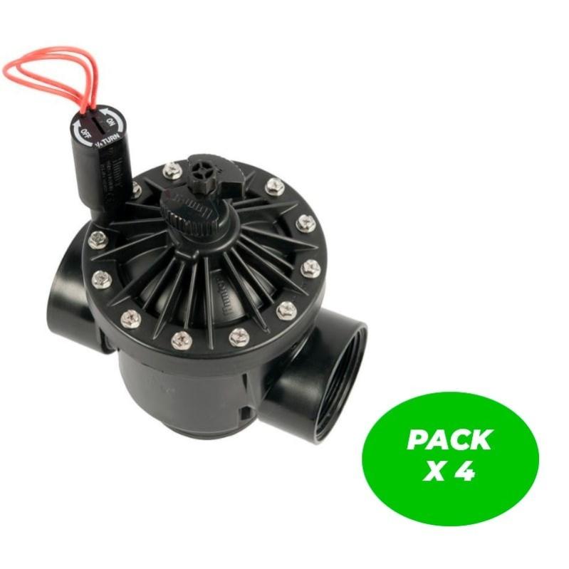 Electroválvula Hunter PGV-151-B 1 1/2" 24v Pack de 4 Unidades | Leroy Merlin