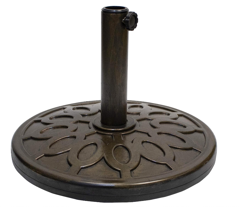 Base Sombrillo, Soporte de pie Hecho de hormigón y Resina para ...