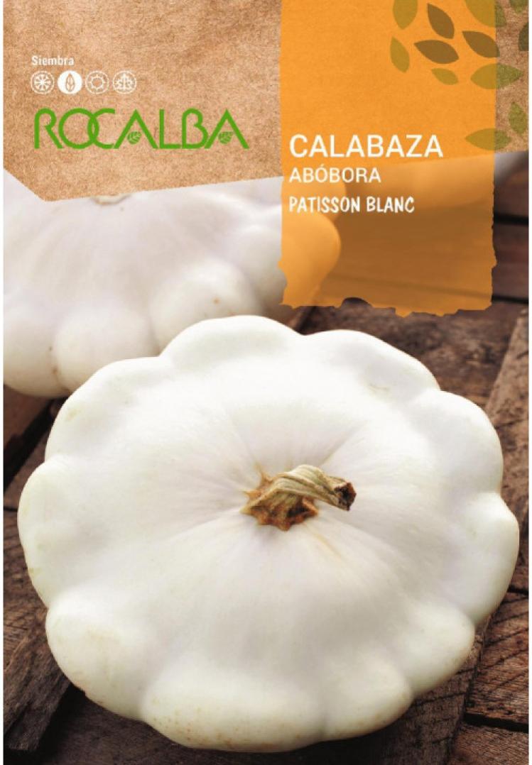 ROCALBA SEMILLA CALABAZA PATISSON BLANC 500g | Leroy Merlin