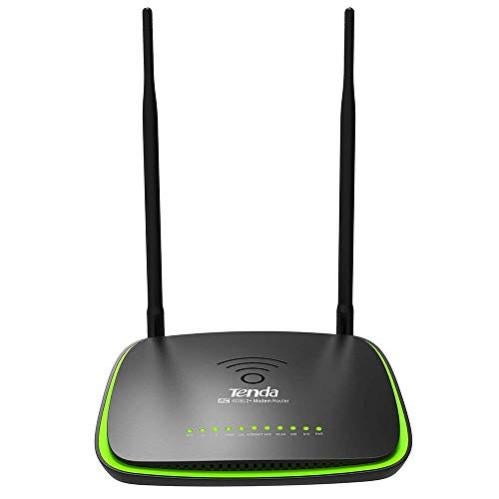 Tenda Modem Router Wireless AC DualBand 1200Mbps USB ADSL2+ Giga Black ...