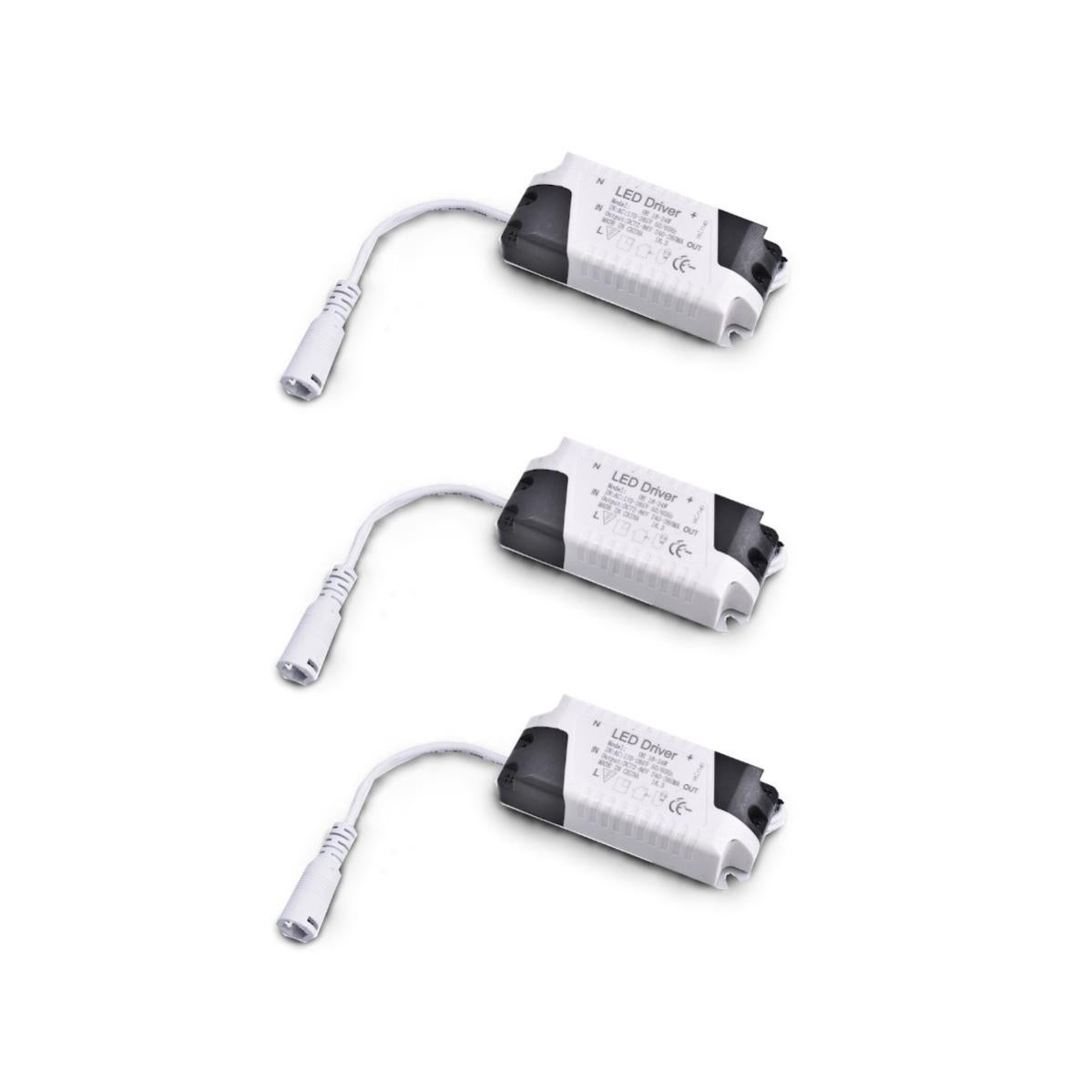 Pack x3 Driver para Foco Downlight Led 15W-18W DC | Leroy Merlin