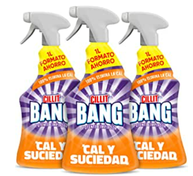 Cillit Bang Limpiador Spray Cal y Suciedad, pack de 3 sprays de 1L ...