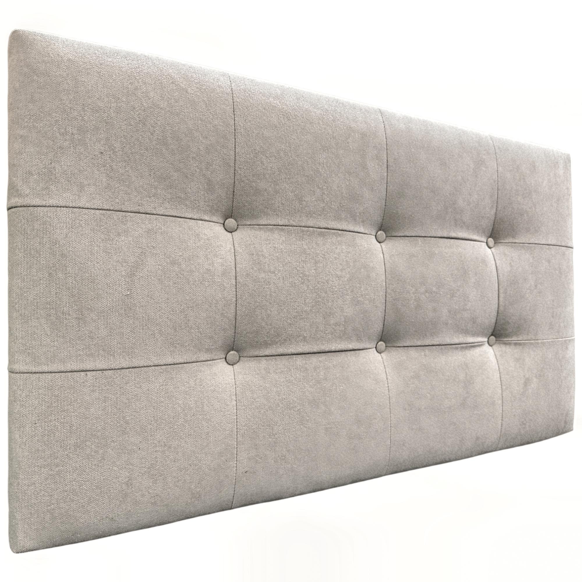 DHOME Cabecero de Tela Aqualine Capitoné 95x60cm Camas 90 - Beige ...