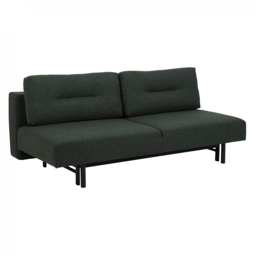 Canapé convertible MAELYS tissu vert forêt | Leroy Merlin