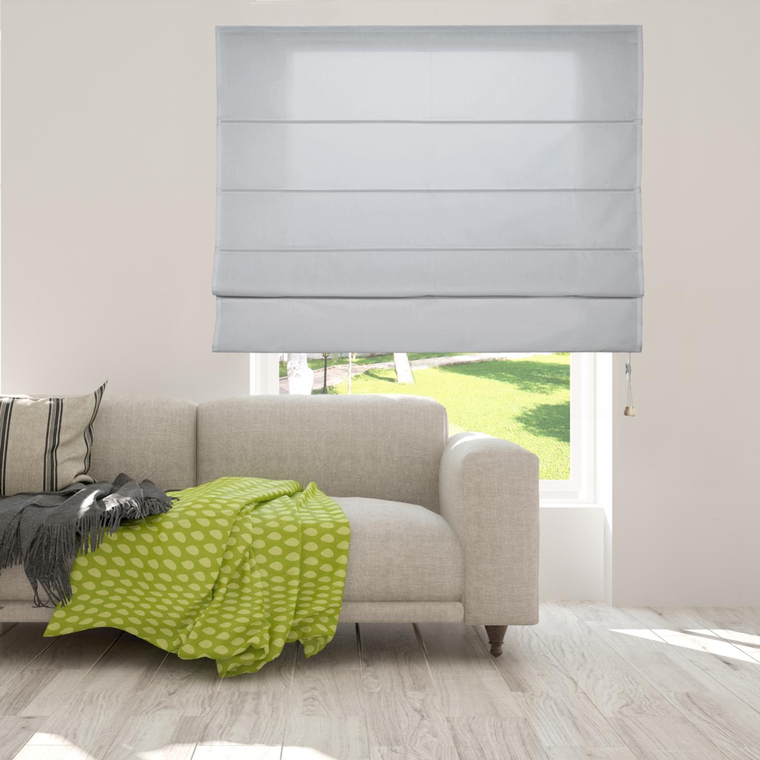 Estores plegables Estor Paqueto Con Varillas para Ventanas Gris 90x250 cm | Leroy Merlin