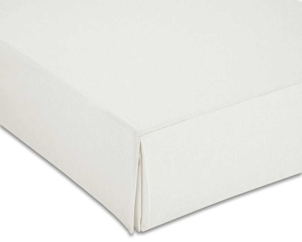 Valentia Home Cubre Canapé Liso 150 CM Blanco | Leroy Merlin