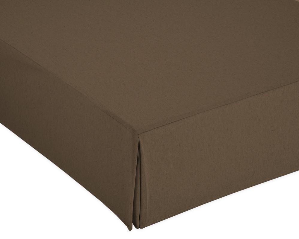 Valentia Home Cubre Canapé Liso 150 CM Marrón | Leroy Merlin