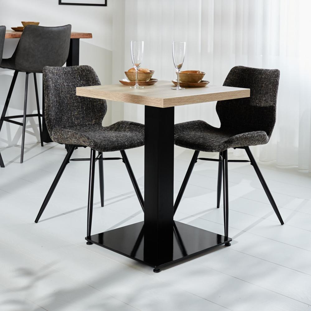 Table de bistrot Robin square robson chêne 80x80 cm | Leroy Merlin