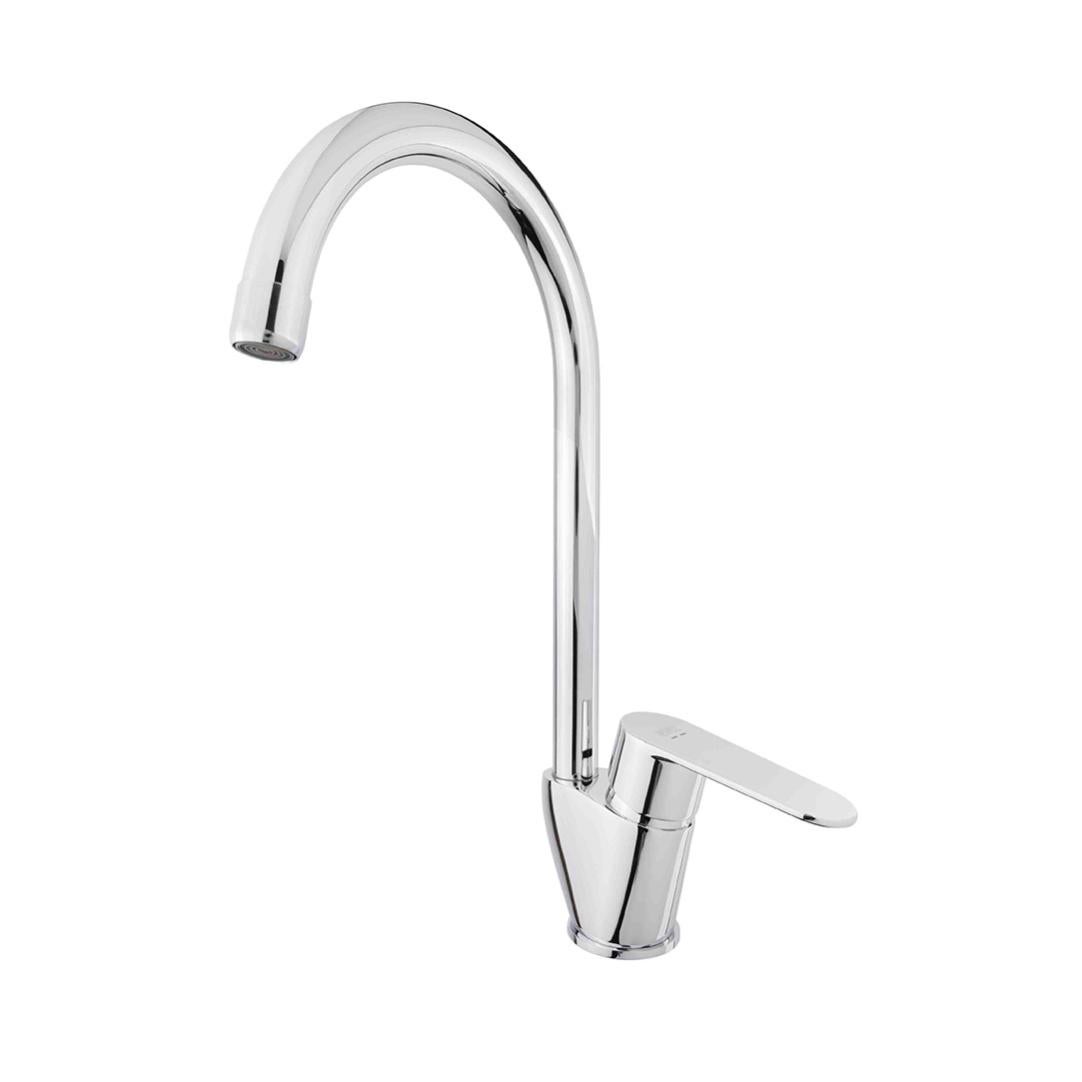 25657 - MONOMANDO COCINA FREGADERA CROMO - FELIU BOET | Leroy Merlin