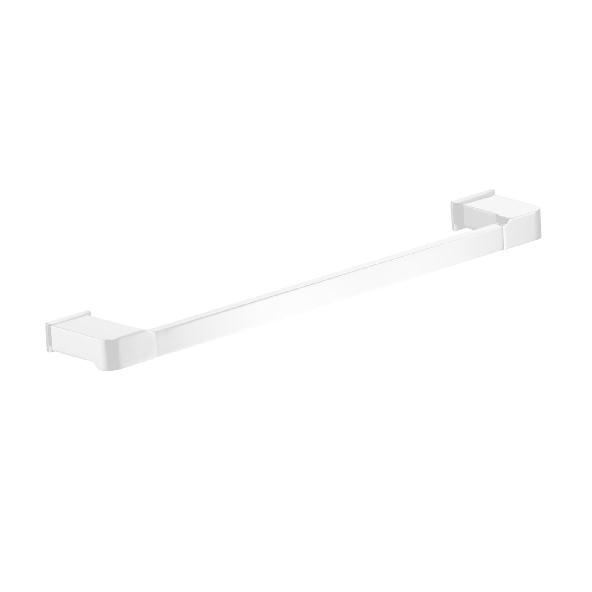 Toallero de barra adhesivo, 35 cm, serie YASS, acabado blanco mate ...