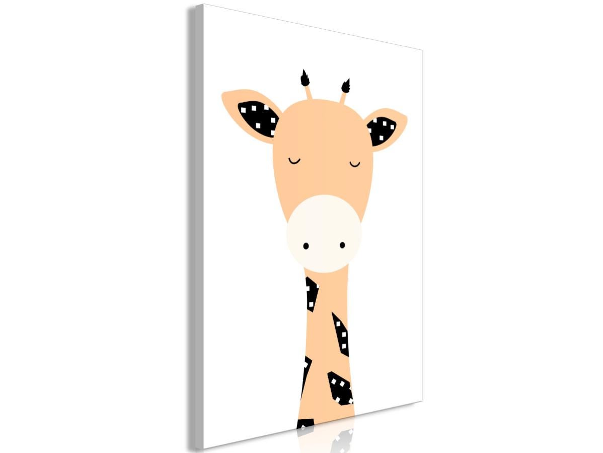 Tableau - Funny Giraffe (1 Part) Vertical [80x120] | Leroy Merlin