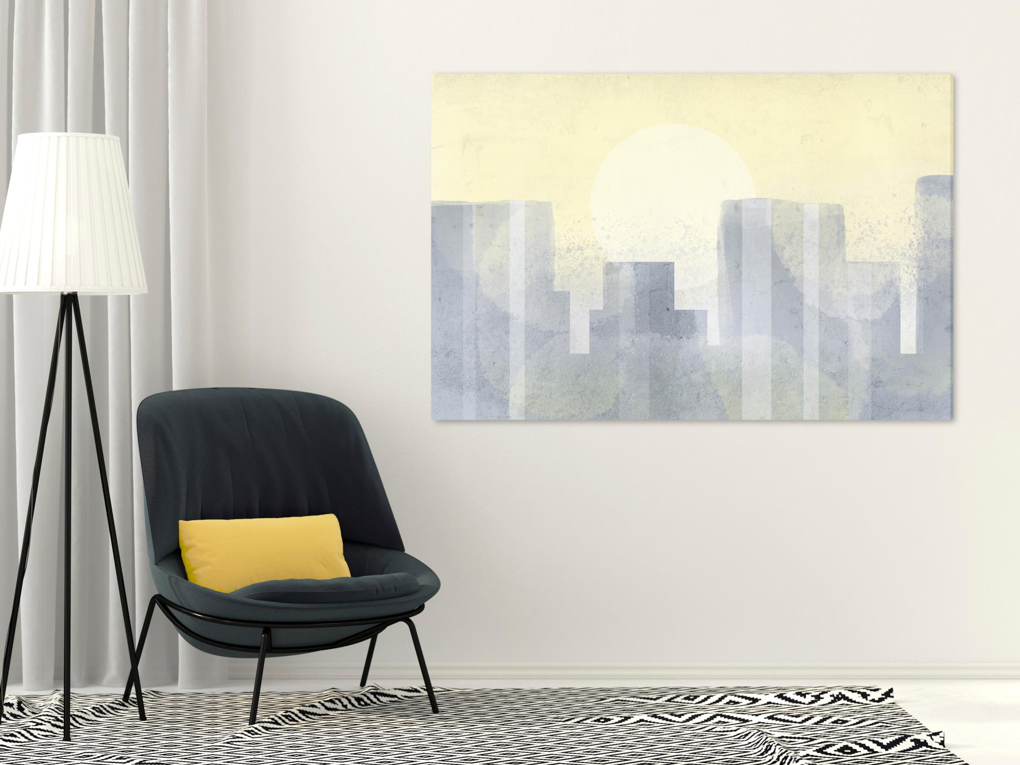 Tableau - Modern City (1 Part) Wide - Third Variant [60x40] | Leroy Merlin