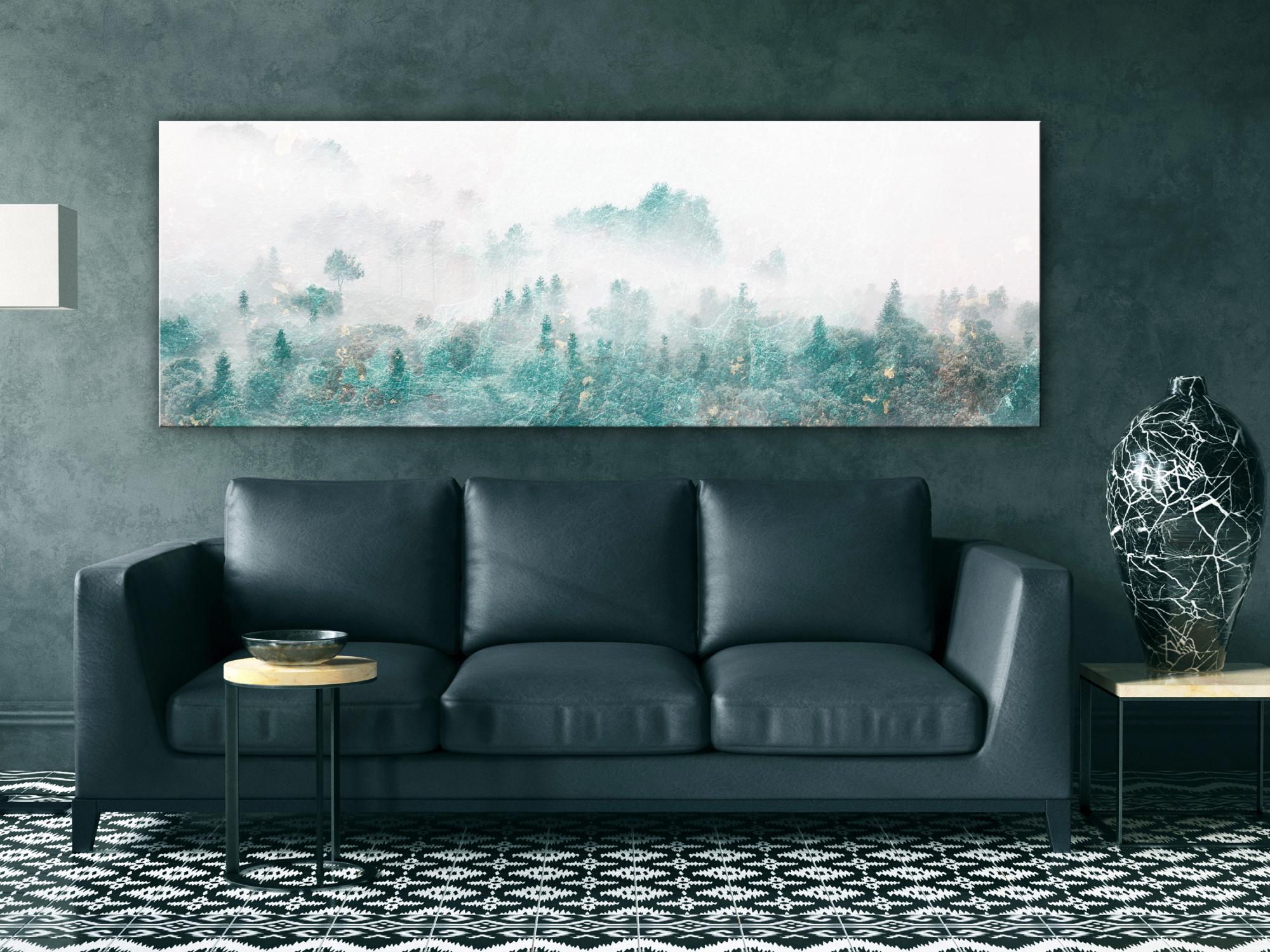 Tableau - Turquoise Valley (1 Part) Narrow [120x40] | Leroy Merlin