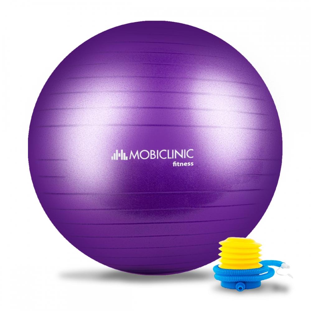 Mobiclinic, palla per Pilates, 65 cm, con gonfiatore, antiscivolo ...