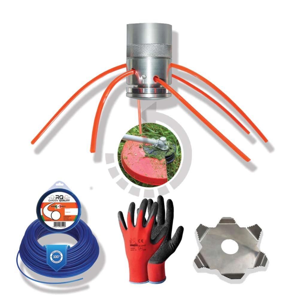 Testina decespugliatore GLADIATOR multifilo con accessori | Leroy Merlin