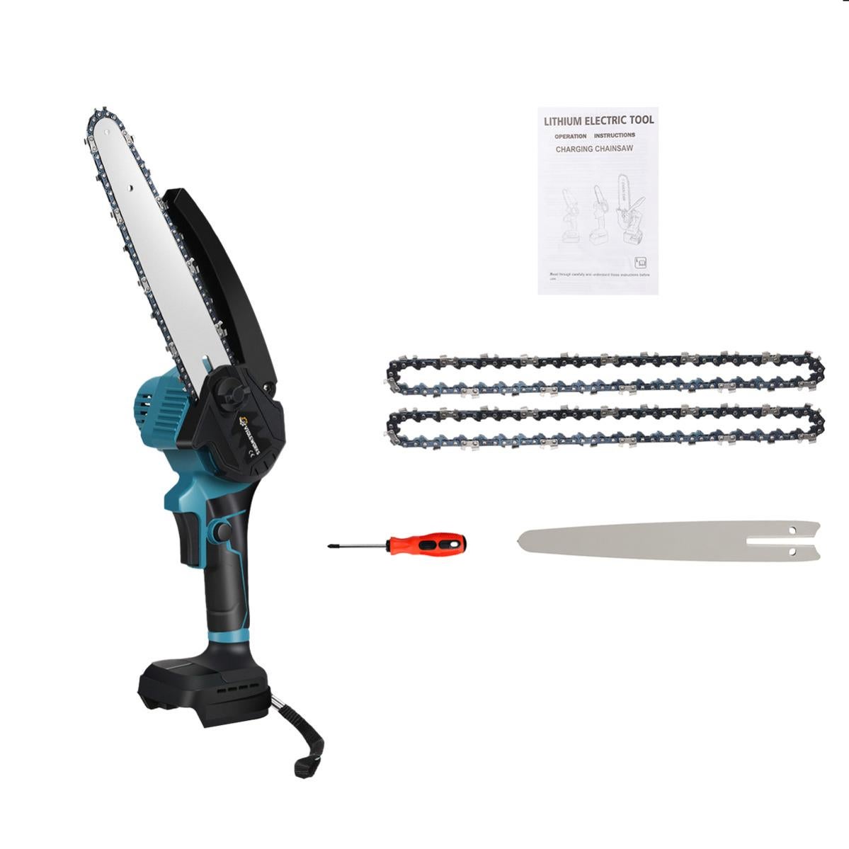 Tronçonneuse à batterie Scie à chaine Scie à buche élagueuse VIOLEWORKS ...