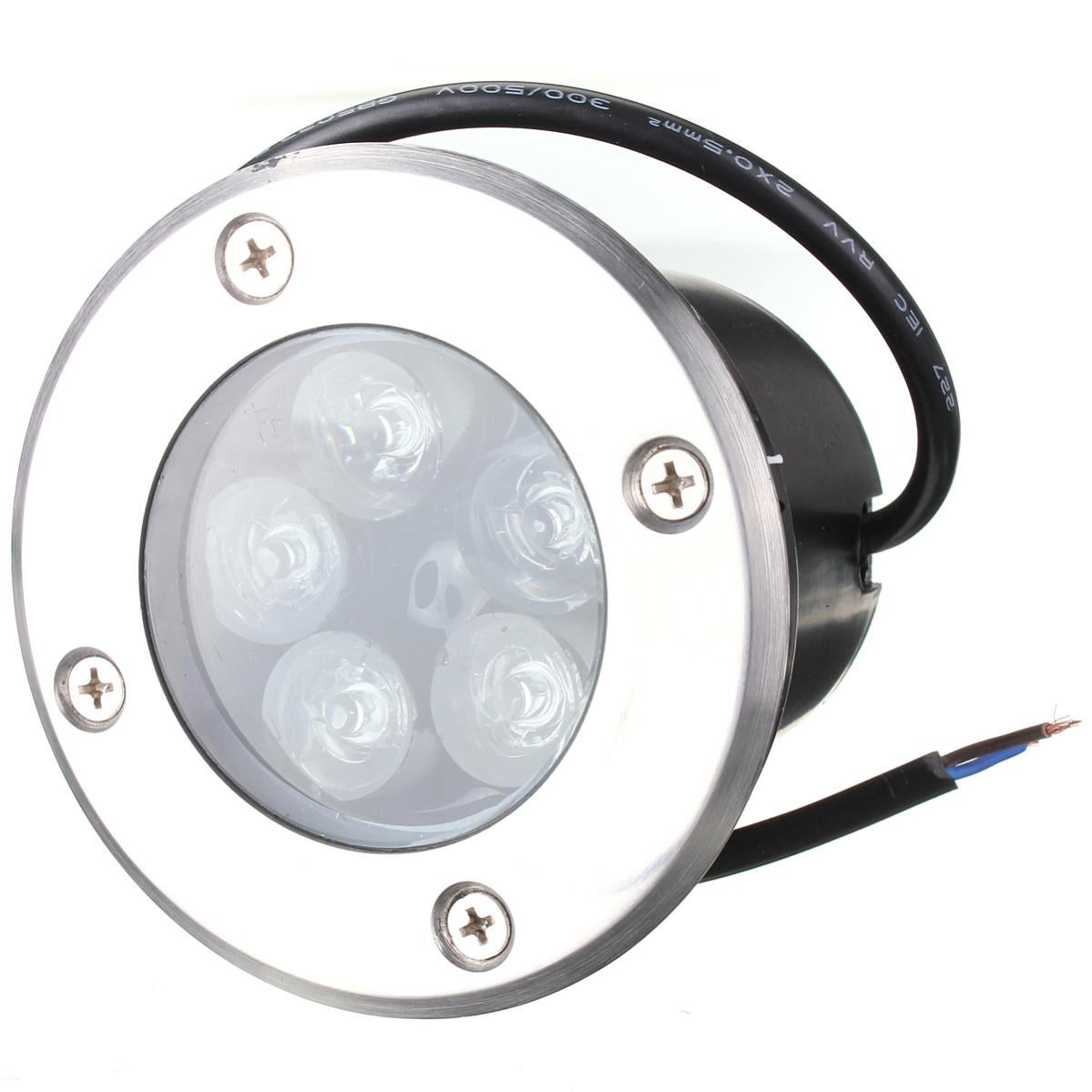 Spot à enterrer extérieur étanche IP67 Spot à encastrer avec 5 ampoules ...