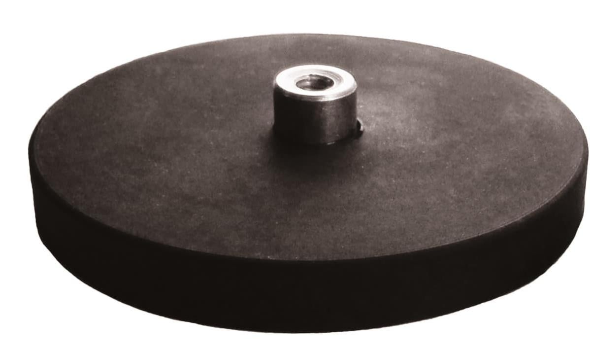 HOFFMANN - Set di 2 magneti permanenti cilindrici piatti con boccola ...