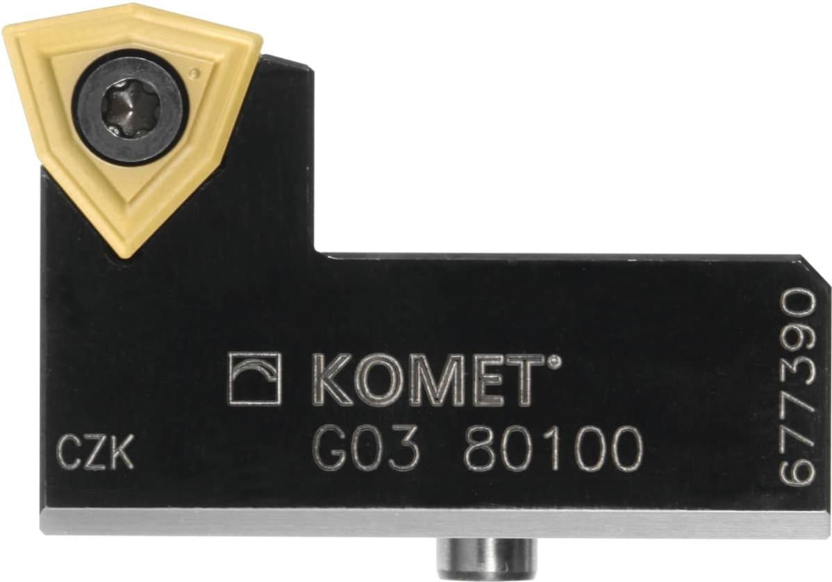 KOMET - Supporto KOMET TwinKom per doppio tagliente α = 80° sgrossatura ...