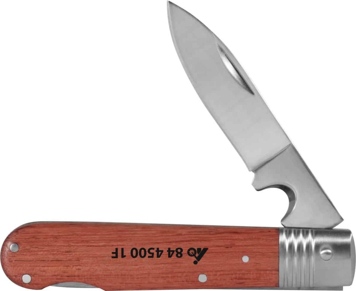 HOLEX - Coltelli spellafili con impugnatura in legno, richiudibile ...