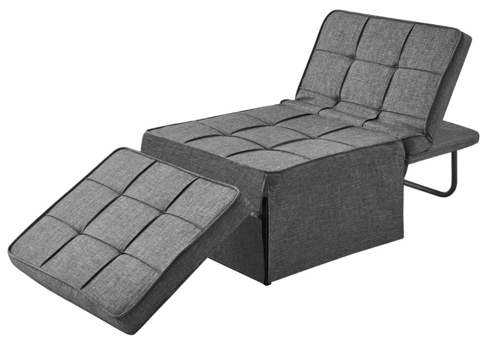 Pouf Letto Singolo Pieghevole Salva Spazio per Camera,Cameretta o ...