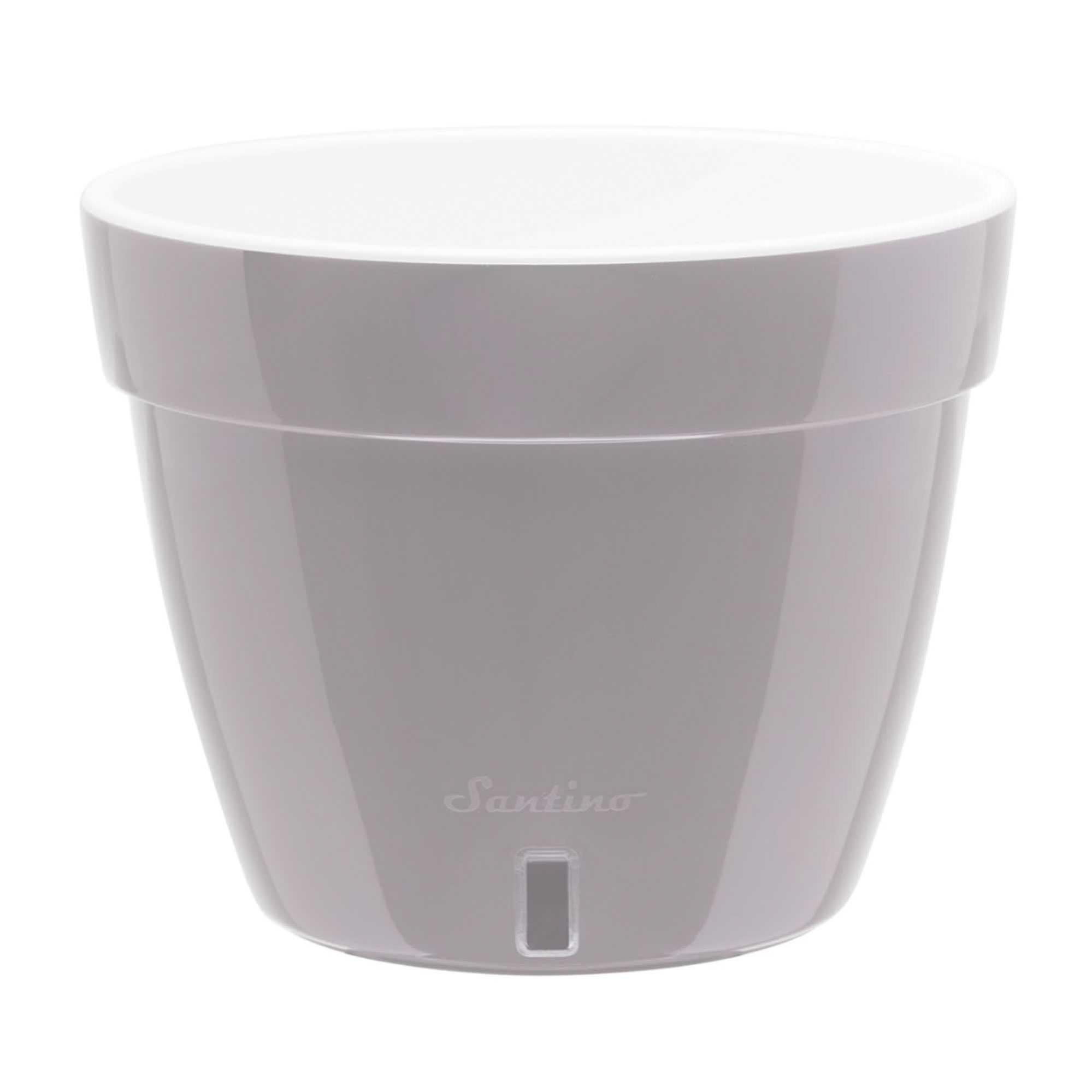 ASTI Pot auto-arrosant avec indicateur de niveau d'eau pour l'intérieur ...