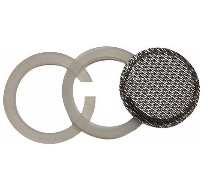 Giannini Nina, 2 Guarnizioni Orziera in Silicone + Filtro inox ...