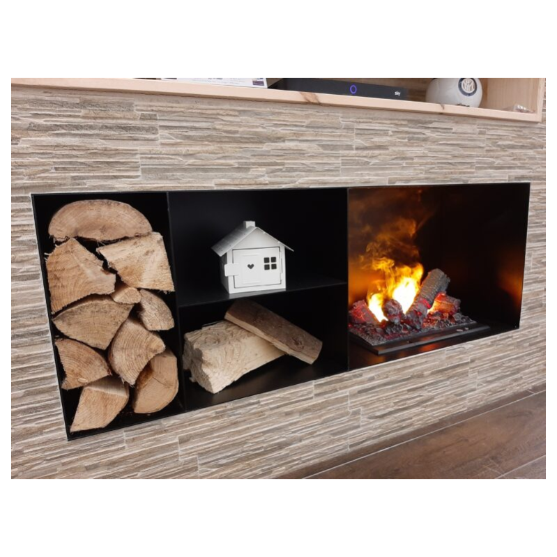 INCASSO 120 ACQUA – CAMINETTO AD ACQUA DA INCASSO (FUOCO ASIMMETRICO ...