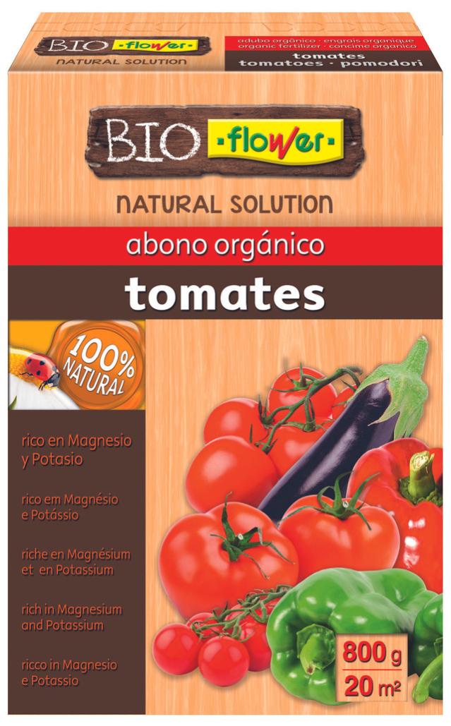 BIOFLOWER Abono Orgánico Tomates 800 gr | Leroy Merlin