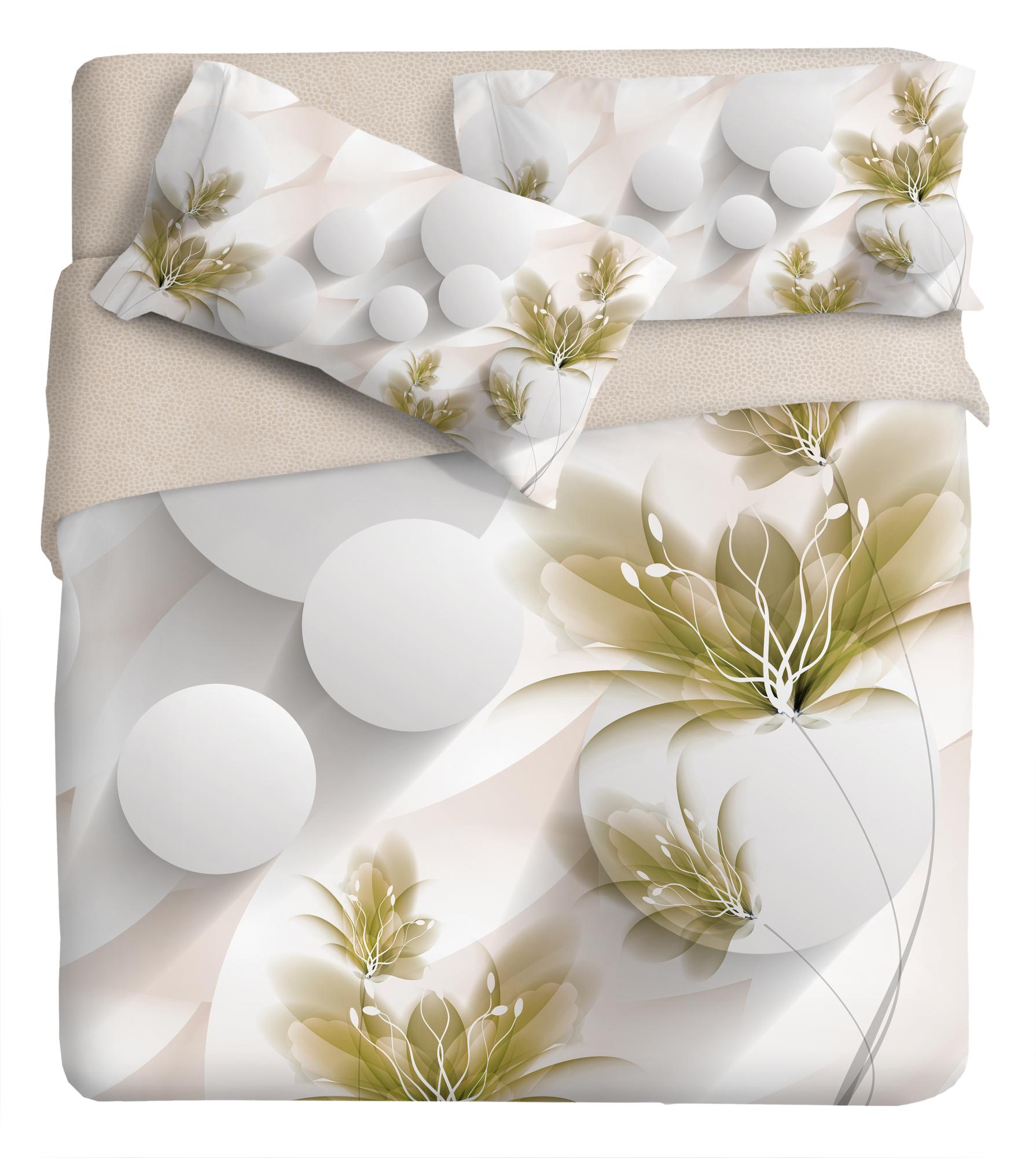 IPERSAN Ensemble de housse de couette Photo Design sphérique en 100% ...