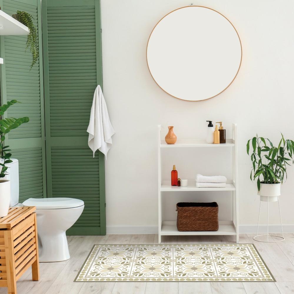 Alfombra Vinílica Llum Verde 195X195 | Leroy Merlin