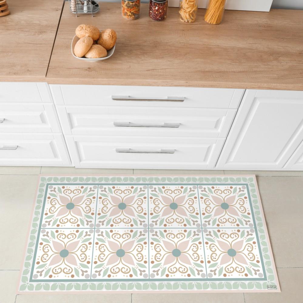 Alfombra Vinílica Llum Rosa 63X150 | Leroy Merlin