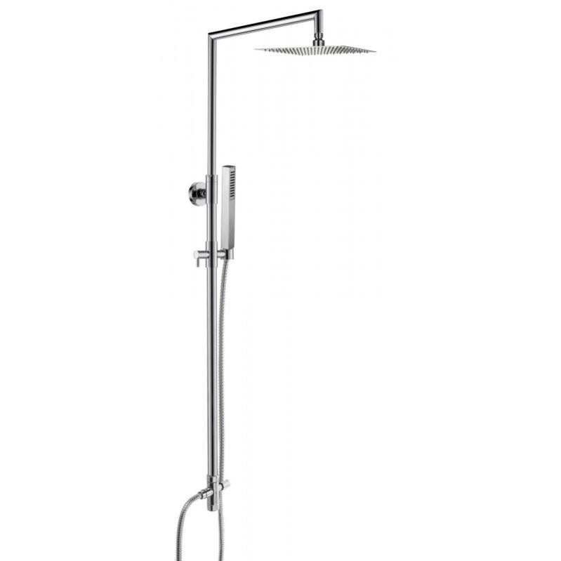 Colonne de douche carrée complète et réglable | Leroy Merlin