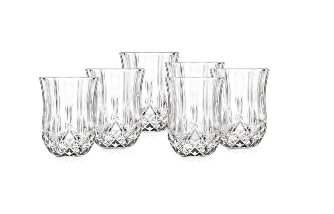 RCR Opera Set di 6 Bicchieri liquore cl 6 eco-Crystal Glass LUXION ...