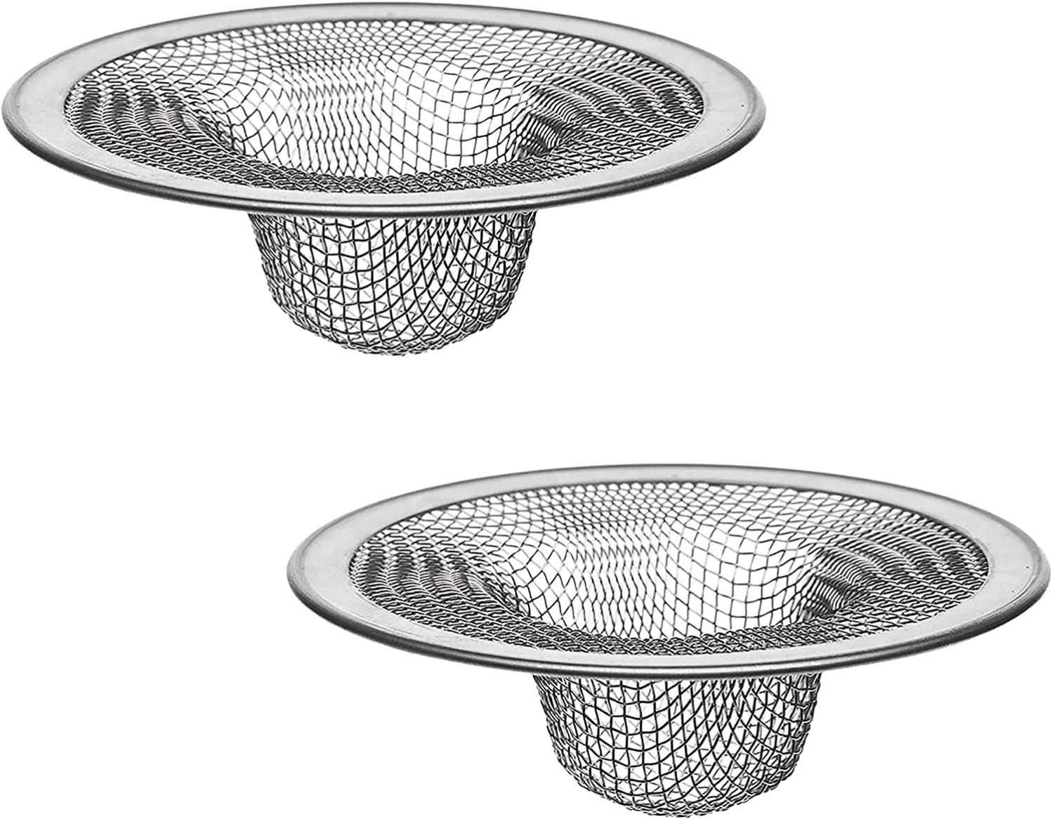 Crépine pour évier de salle de bain, 2 paquets de crépines de 11.5cm ...