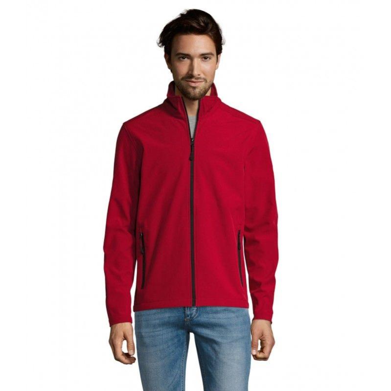 Sol's - Veste homme zippée softshell RACE MEN - Rouge - XL | Leroy Merlin