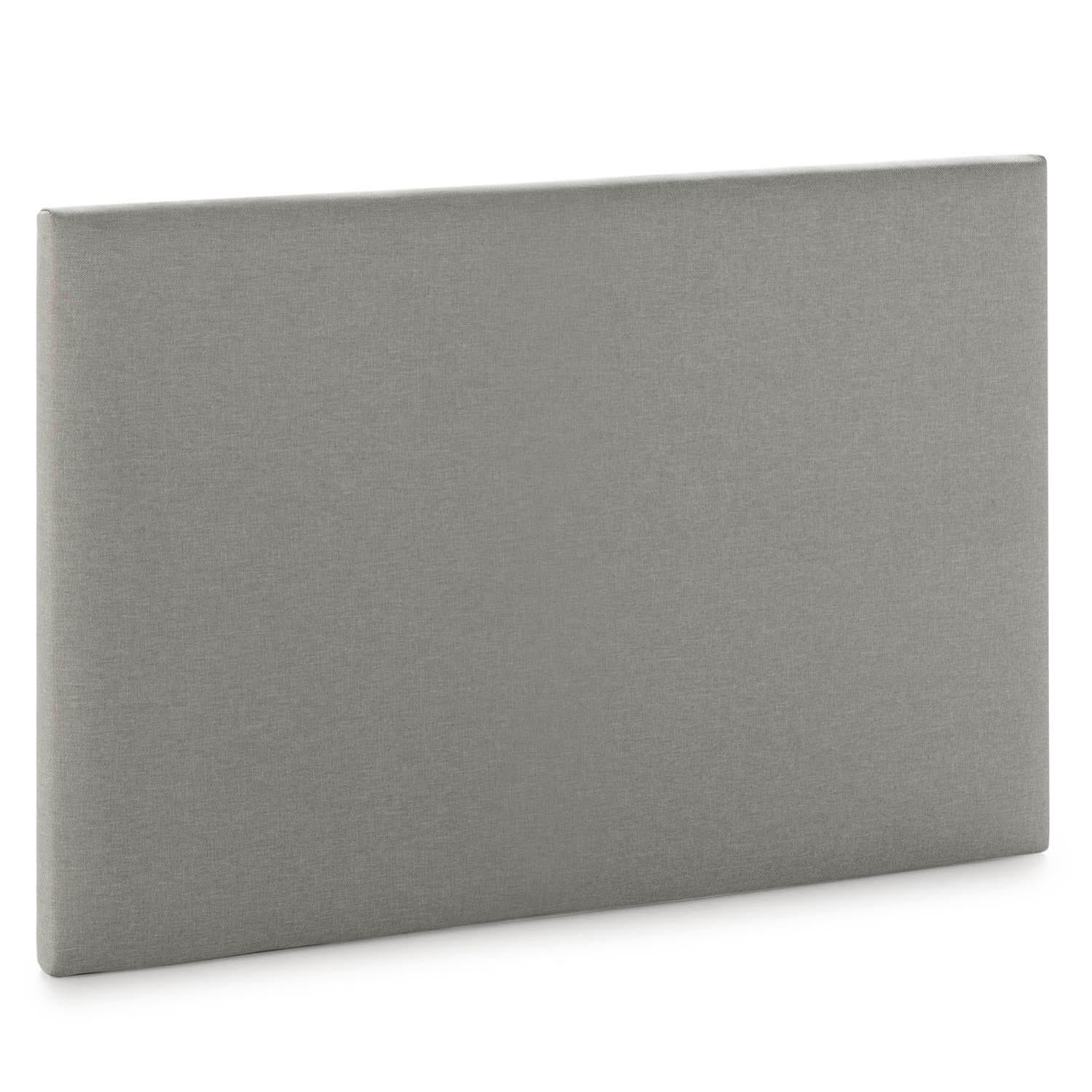 Tête de lit Aura recouverte de tissu Gris Clair 90x60 cm | Leroy Merlin