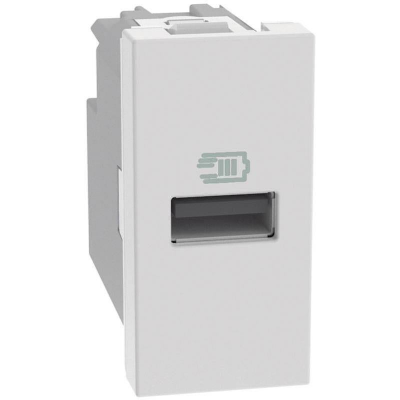 Cargador USB Bticino MatixGO 15W con 1 puerto tipo A blanco JW4191A ...