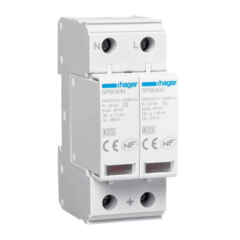 PARAFOUDRE 2P T2 TNS/TT UC 275V | Leroy Merlin