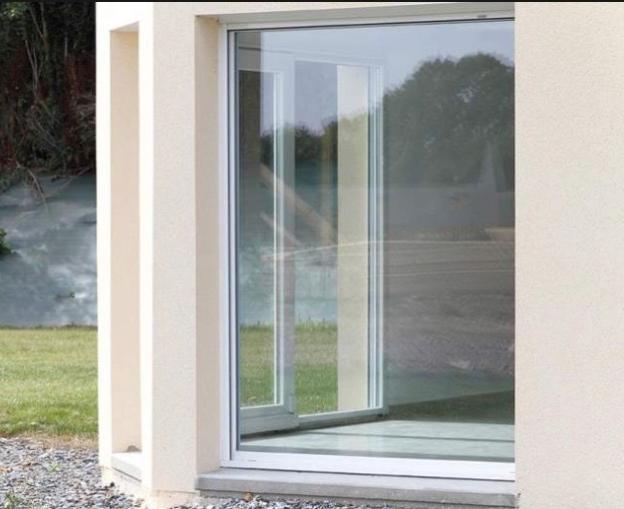 Châssis fixe pvc RAL 9016 ( L.: 100 cm x H.: 200 cm) | Leroy Merlin