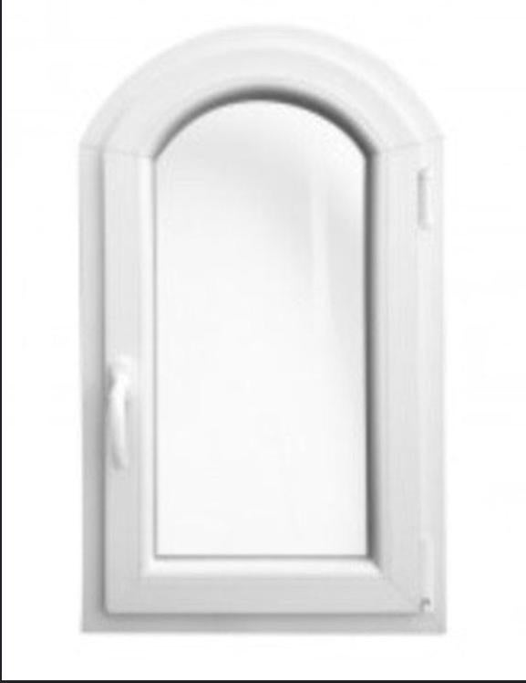 Fenêtre PVC cintré 1 ventail ouvrant | Leroy Merlin